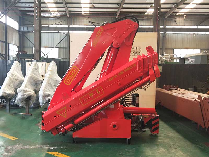 10Ton Knuckle Boom Truck Mounted Crane- E-TOUCH Engineering