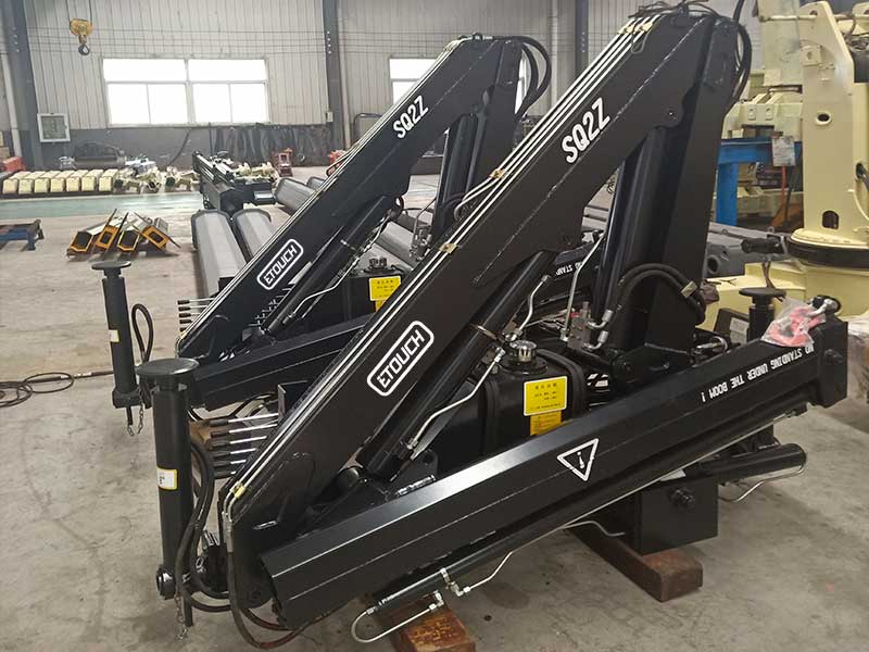 2Ton Knuckle Boom Truck Mounted Crane- E-TOUCH Engineering