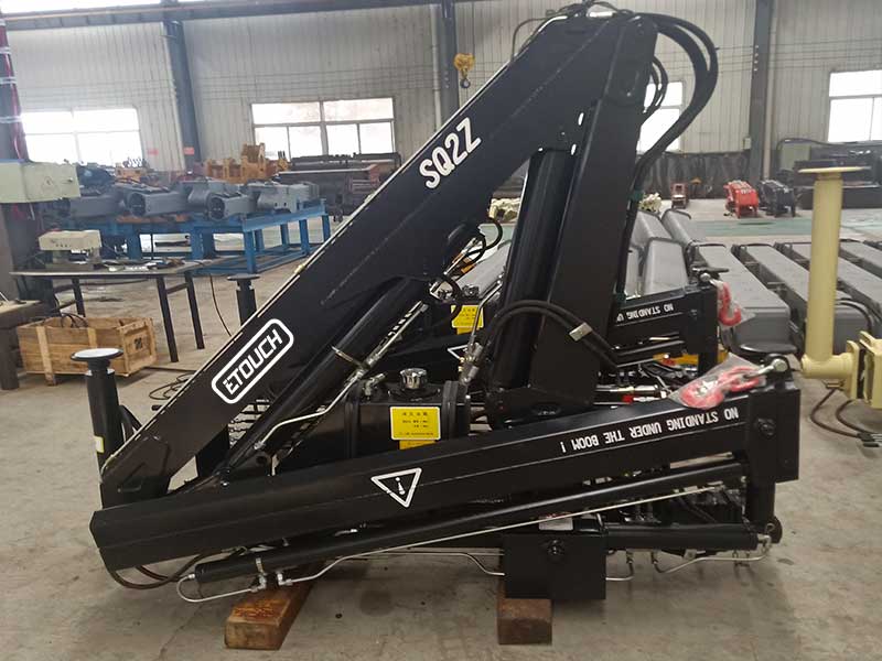 2Ton Knuckle Boom Truck Mounted Crane- E-TOUCH Engineering