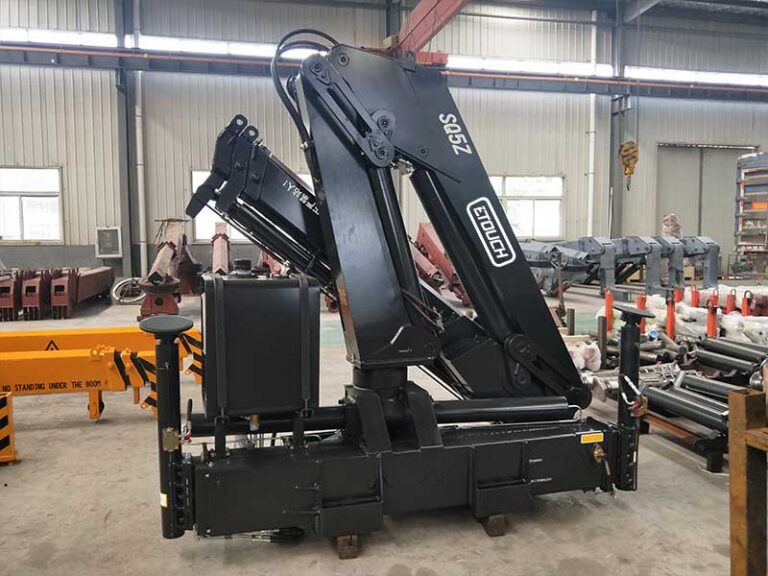 5Ton Knuckle Boom Truck Mounted Crane- E-TOUCH Engineering